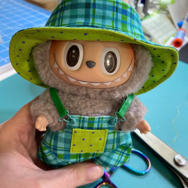 Labubu Clothes Pattern – 17cm Digital Sewing Pattern (PDF Tutorial ...