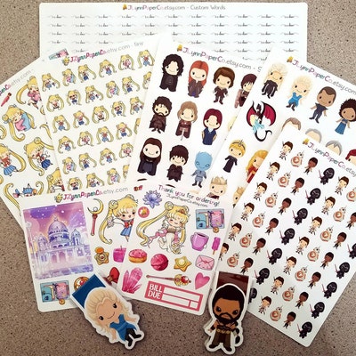Got Character Stickers - Etsy