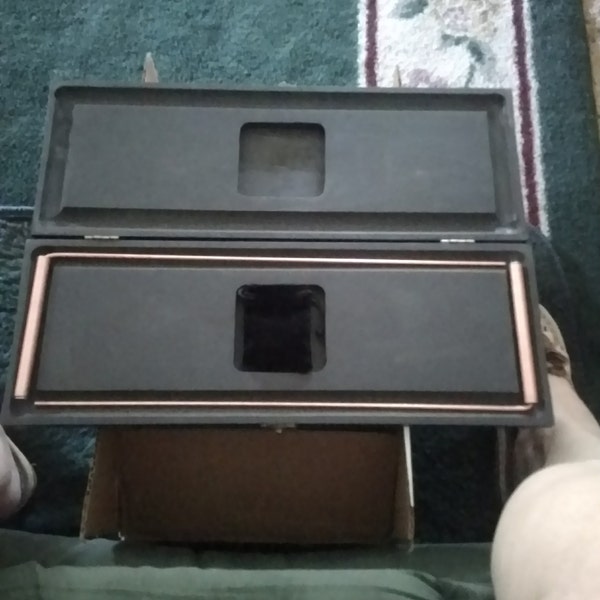 Copper Dowsing Rods and Copper Pendulum in WOOD CASE | Divining Rods ...