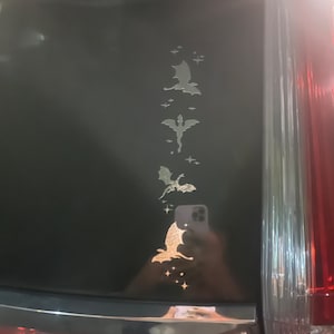 Fourth Wing Dragon Digital Stencil SVG - Etsy