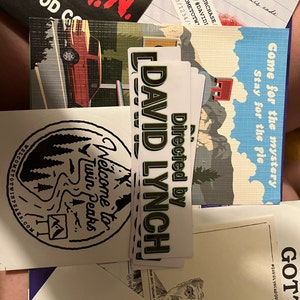 Directed by David Lynch Stickers original - Etsy
