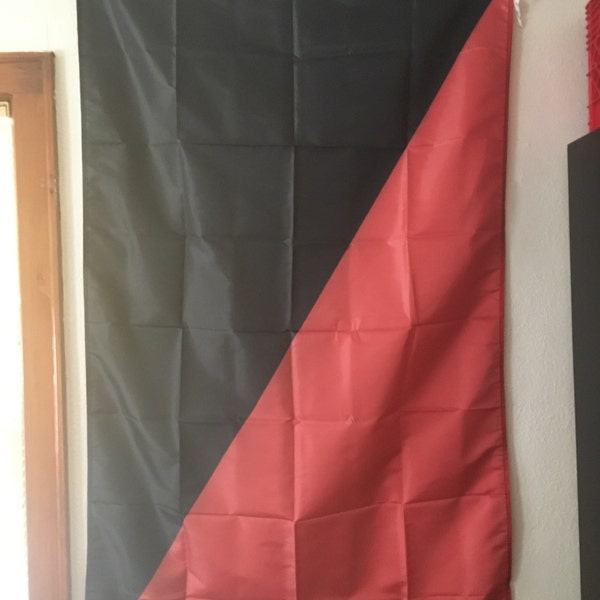 Anarchy Anarchist 5 Flag Banner 3x5ft - Etsy