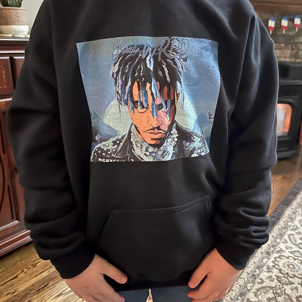 Juice Wrld Hoodie Kids - Youth Juice Wrld Sweater for Kids Rapper Merch ...