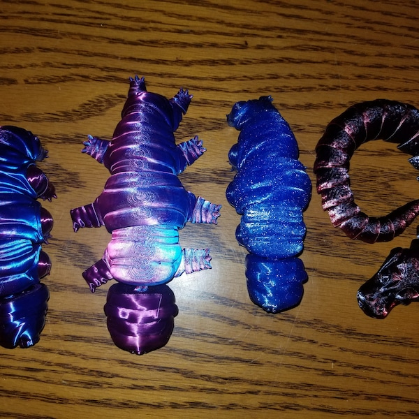 3D Printed Flexi Ball Python Snake - Etsy