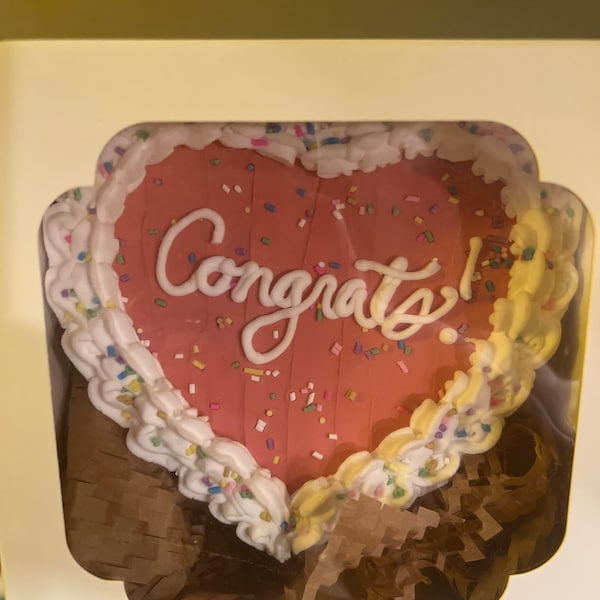 Fake Cake Jewelry Box With Fake Bake Sprinkles - "the Vivian" - Etsy