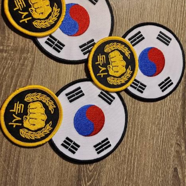 Cobra Kai Korean Jacket Embroidered Patch/ Badge - Karate Kid / Cobra ...