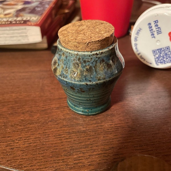Blue Speckled Mug Cup With Handle Handmade Ceramic One of a Kind Gift ...