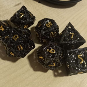 Liquid Core Dragon Dice Dice Set for Dnd Gifts , Glittering Galaxy ...