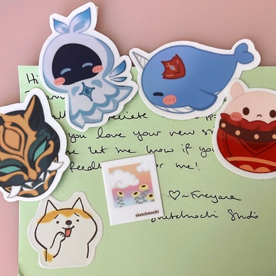 Phoenix Valorant Sticker / Valorant Chibi Vinyl Sticker / - Etsy