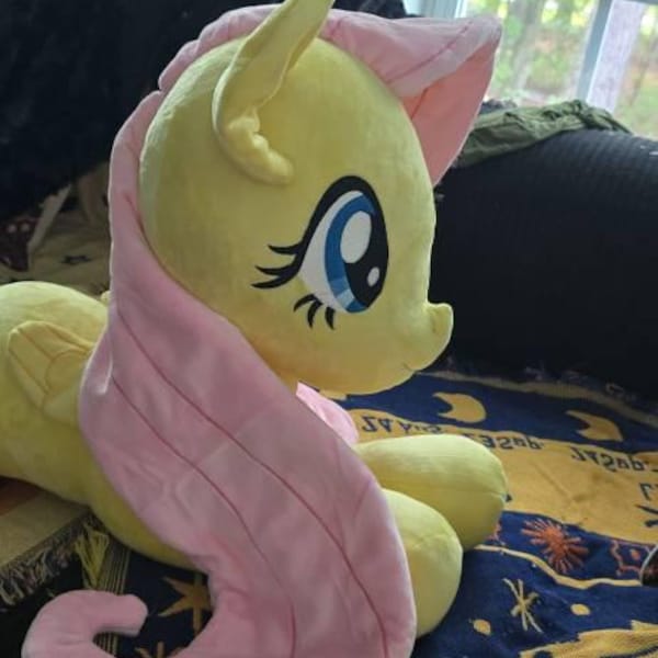 Pony Mare Laying Reclining Plushie Sewing Pattern 05 Minky Stuffed ...