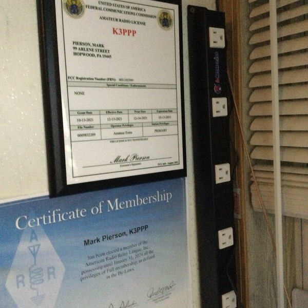 Amateur Radio License Plaque - FCC - Etsy