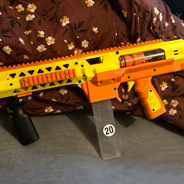 PCAR NERF Blaster Attachment: Zero Hardware 3D Print STL Files - Etsy