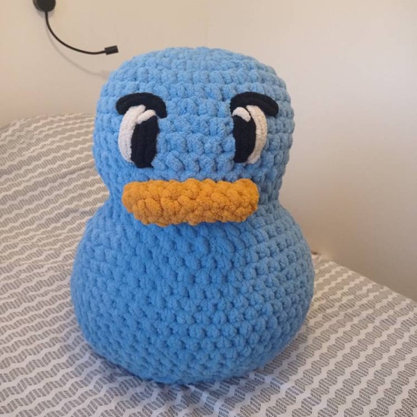 Huge Duck Amigurumi Crochet Pattern, Rocking Chair, Big Stool, Play Toy ...