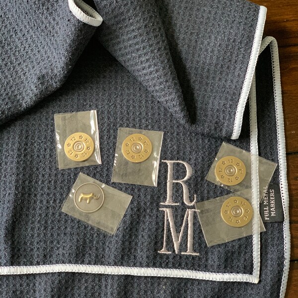 Turtle Shell Trio Golf Ball Markers - Set of 3 - Custom Golf, Groomsman ...