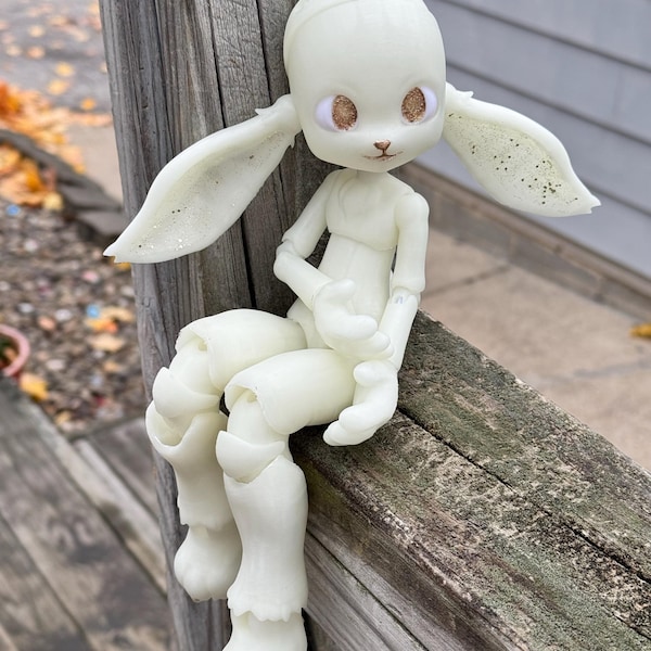 DIGITAL .STL Alien Kabbit Pre-supported Files for SLA Printing 26-28cm ...