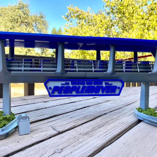 Peoplemover (tomorrowland Transit Authority) Scale Model With Working ...