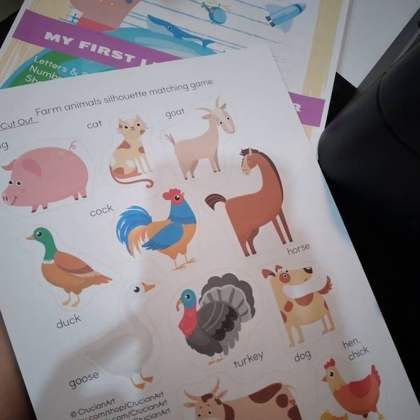 Toddler Learning Binder # 1. Printable Toddler Busy Binder. First ...