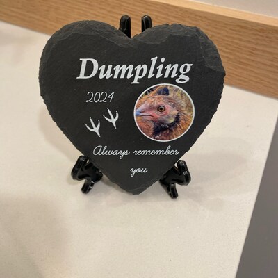 Personalized Rat Memorial Stone, Garden Stone, With Picture, Memorial ...