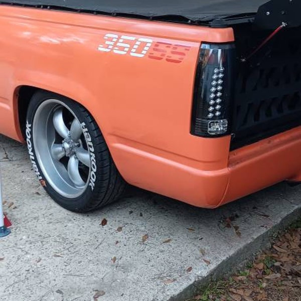 350 SS CHEVROLET Chevy Truck Bedside Decals With Your Color Choice - Etsy