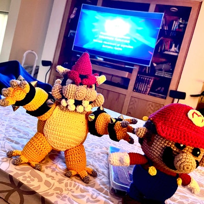 Bowser Crochet Pattern Amigurumi PDF ENGLISH Instructions - Etsy