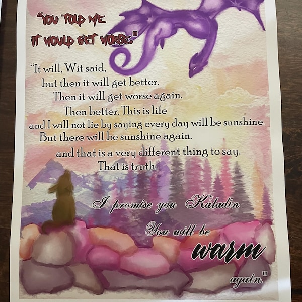 The Dog and the Dragon Stormlight Archive Cosmere Fan Art Hoid's Story ...