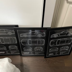 Honda S2000 AP2 CR Blueprint Poster - Etsy