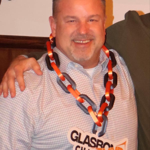 Custom Fan Chain Giant Logo Necklace Sports Homerun Turnover Jumbo ...