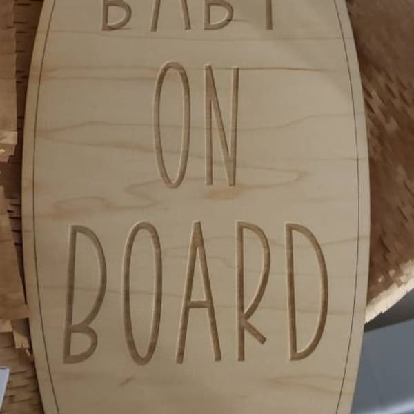 Baby on Board Baby Shower Sign, Surf Baby Shower, Baby on Board Baby ...