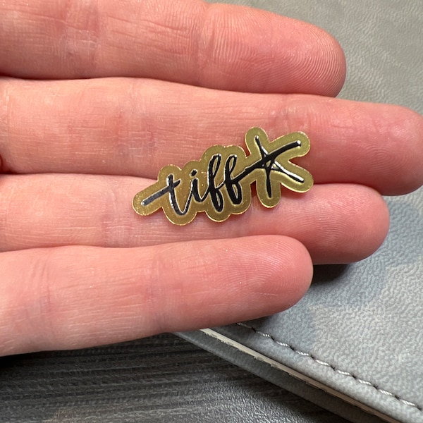 Personalized Modern Dressing Room Number, Acrylic Wardrobe Tag Sign ...