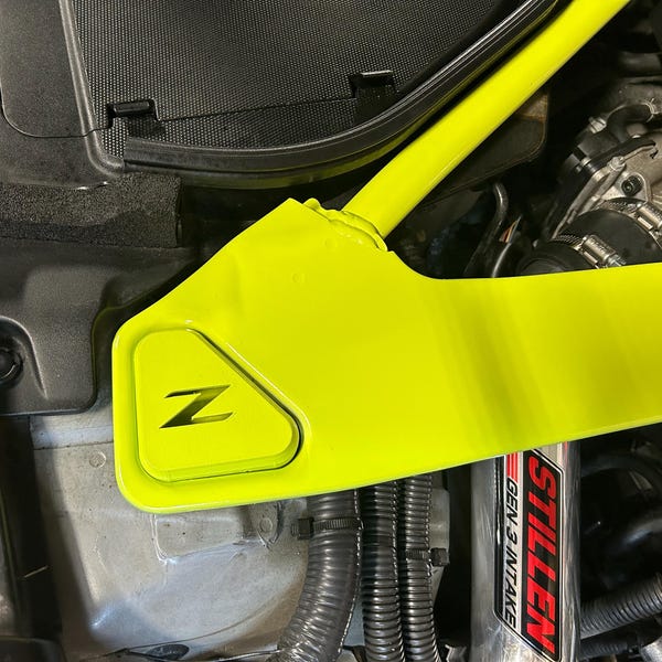 Nissan 370z Front Strut Tower Brace Bolt Covers / Caps - Etsy