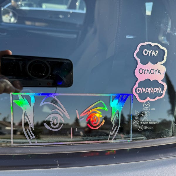 Anime Superhero Student Vinyl Decal - Etsy