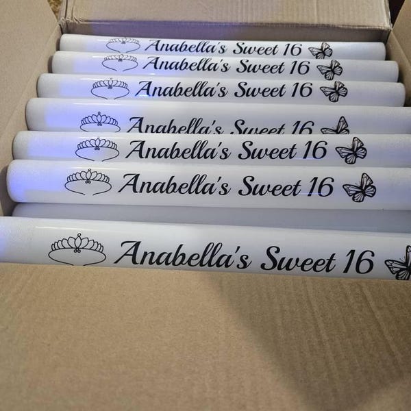 Personalized Quinceanera Light up Bracelets, Multi Color Party Bracelet ...