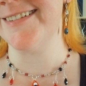 Choker Necklace Earrings Angel Dust Hotel Ragno - Etsy