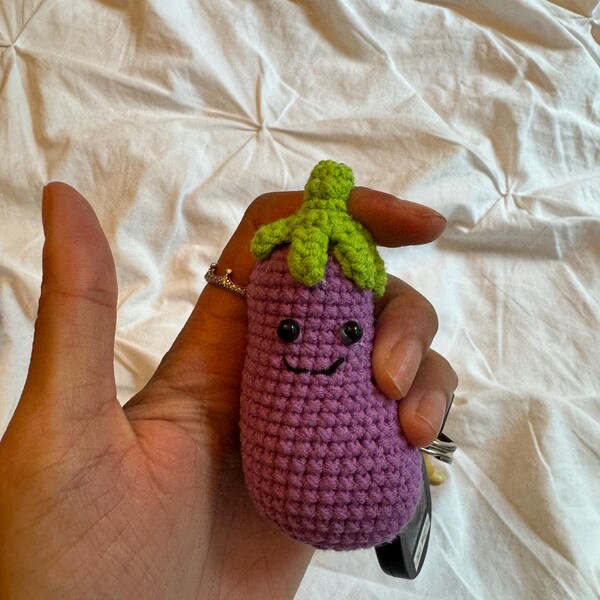 Handmade Carrot Keychain - Cute Crochet Vegetable Keychain, Farmer's ...