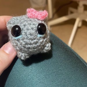 Amigurumi Crochet Sad Hamster Plush - Etsy UK