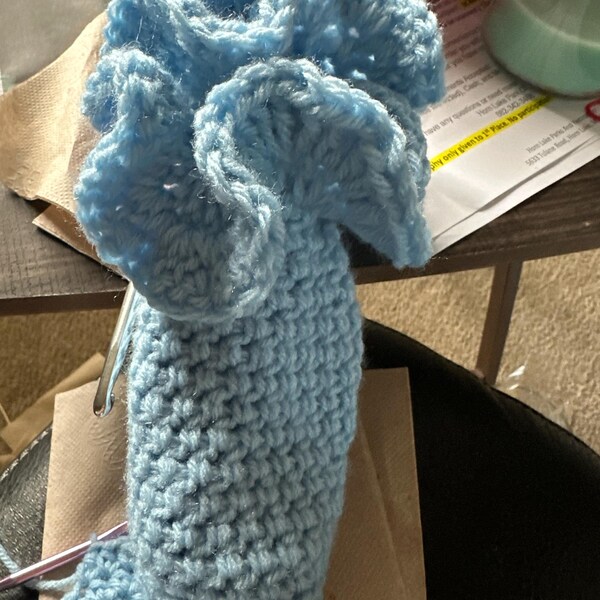 Crochet Sock Ruffle Footies Pattern - Etsy