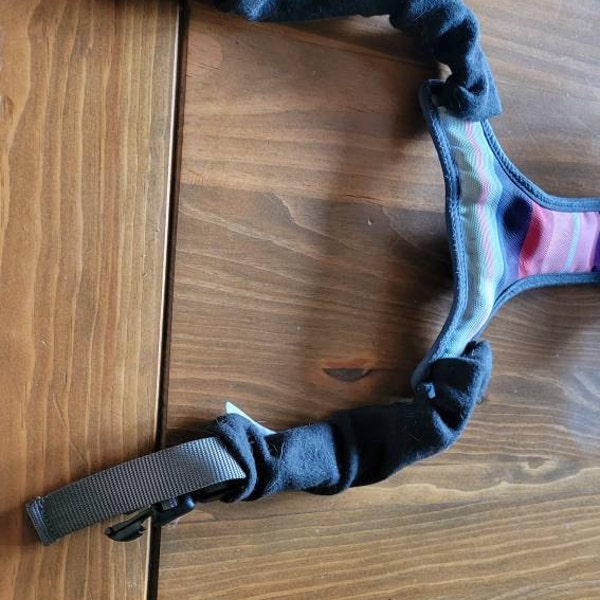 Dog Harness Padding Cover - Harness Huggies | Soft Fleece Fabric Dog ...