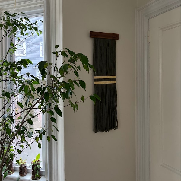 MADE TO Order/macarame Wall Hanging/textile Fiber Knot Art/bohemian ...