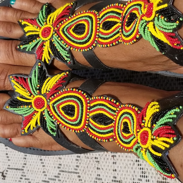 ON SALE! African Gladiator Sandal/rasta Sandals/sandals for Women ...