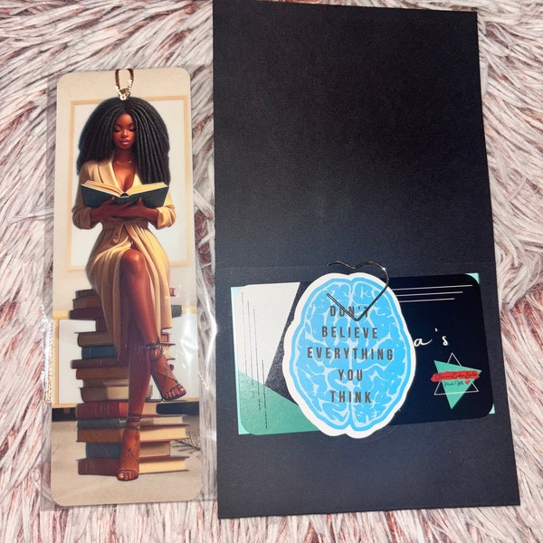 Stylish Reader Bookmarks - Diverse Women, Handmade, Fashionable Book ...