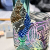 Aurora Borealis North Pole Seed Bead Fringe Earring Pattern, Northern ...