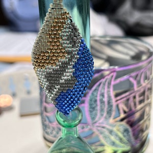 Bead Graph Paper, Seed Bead 2 DROP Brick Stitch Earring Graph Paper, 10 ...