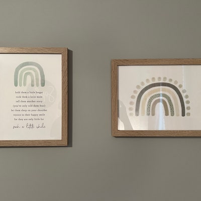 Hold Them a Little Longer Printable Art, Pale Green Nursery Decor ...