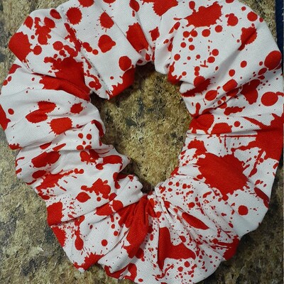 White and Red Blood Splatter Bloody Blood Gothic Creepy - Etsy