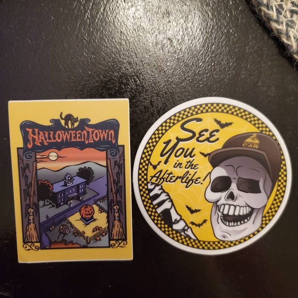 Halloweentown 3" Vinyl Matte Sticker Set - Etsy