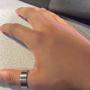 Simple Stainless Steel Ring Basic Band Size 7-11 | Etsy