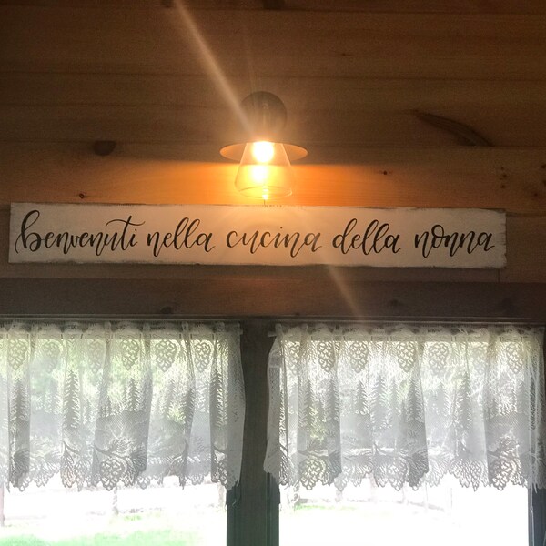Large Farmhouse Christmas Sign Hand Lettered Sign the Thrill of Hope ...