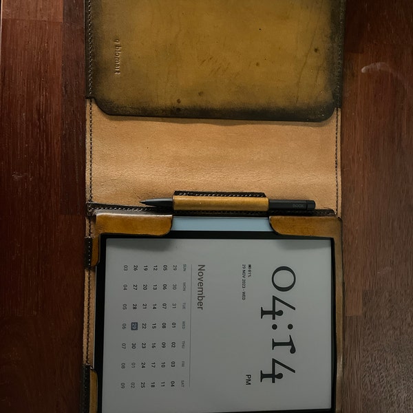 Onyx Boox Note 2 Leather Case. Onyx Boox Leather Cover. Boox Nova ...