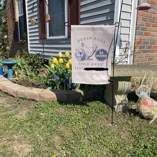 Farm Fresh Flowers Sold Here Sign, Flag for Fresh Cut Flowers Backyard ...