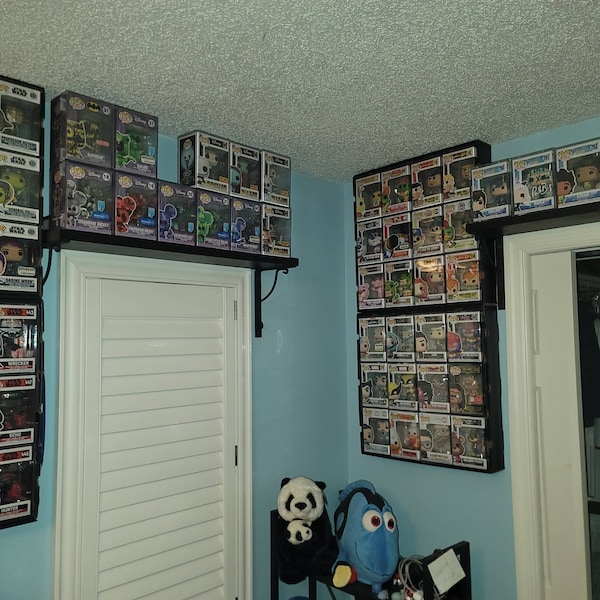 Funko Pop Display Kubbies TWELVE PACK! Black or White. Single Row! - Etsy